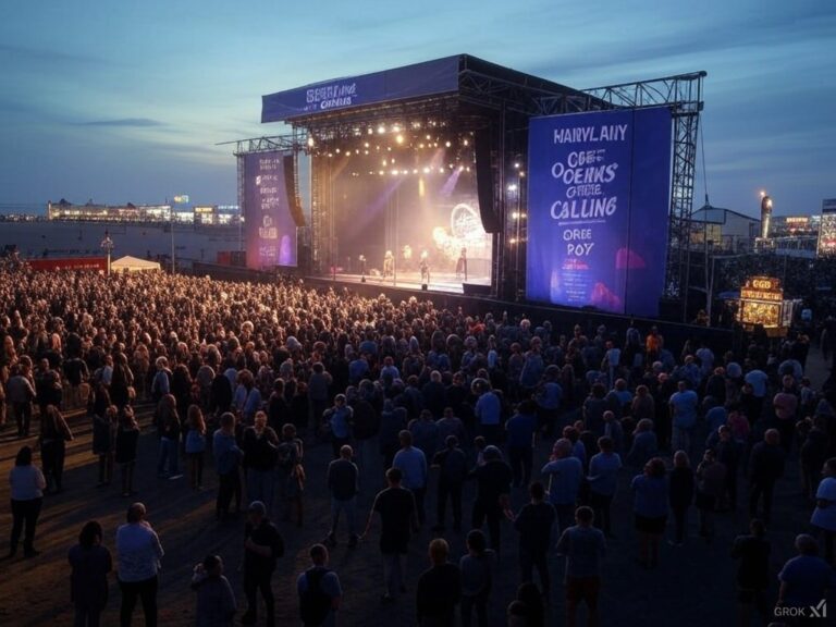 Maryland's Oceans Calling Festival 2025: Headliners Green Day, Noah ...