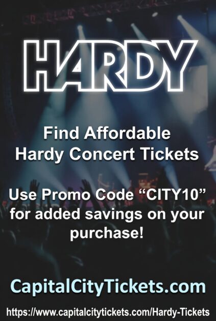 Find Affordable Hardy Concert Tickets at Resch Center, Vibrant Arena ...