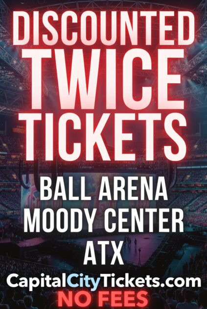 Buy Discounted TWICE Concert Tickets at Ball Arena and Moody Center ATX ...