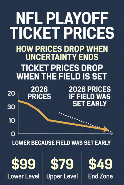 How NFL Playoff Ticket Prices Drop When Uncertainty Ends: 2026 Trends ...