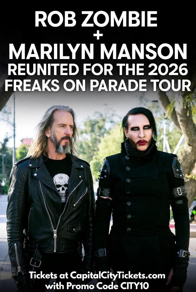 Rob Zombie and Marilyn Manson Reunite for 2026 Freaks on Parade Tour ...