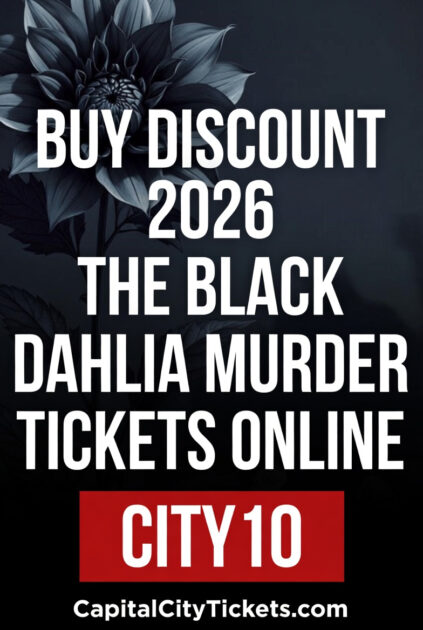 Cheapest The Black Dahlia Murder Tour Tickets for 2026 – Shop ...